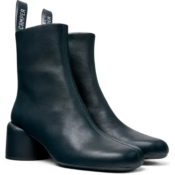 Camper Niki Ankle Boots In Dark Green - 20% Off | Editorialist
